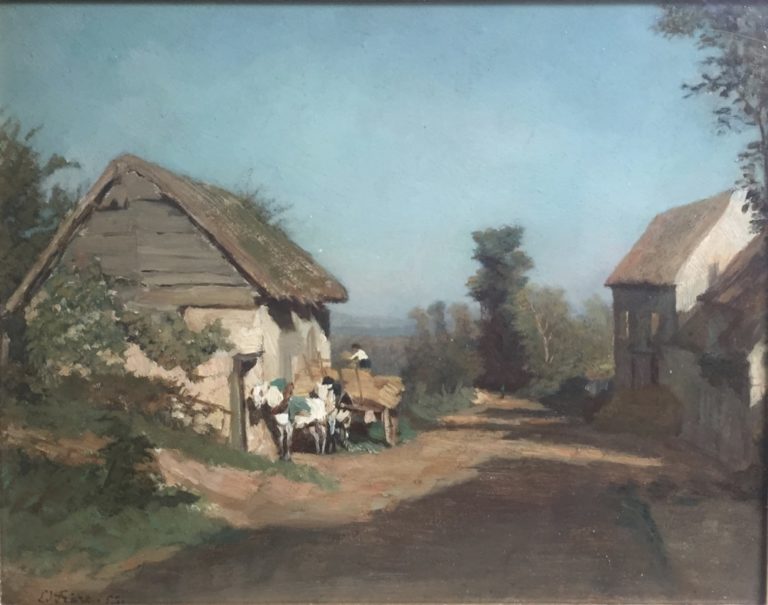 Léonide Bourges maison PE Frère - Les Peintres d'Ecouen